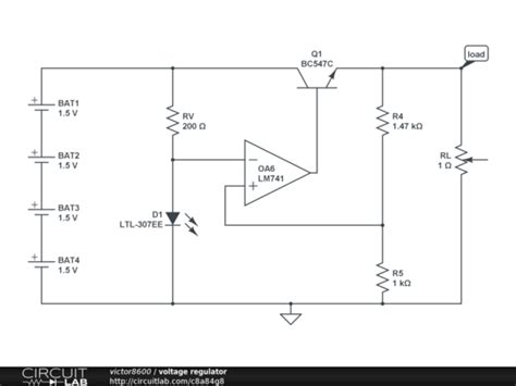 Voltage Regulator CircuitLab