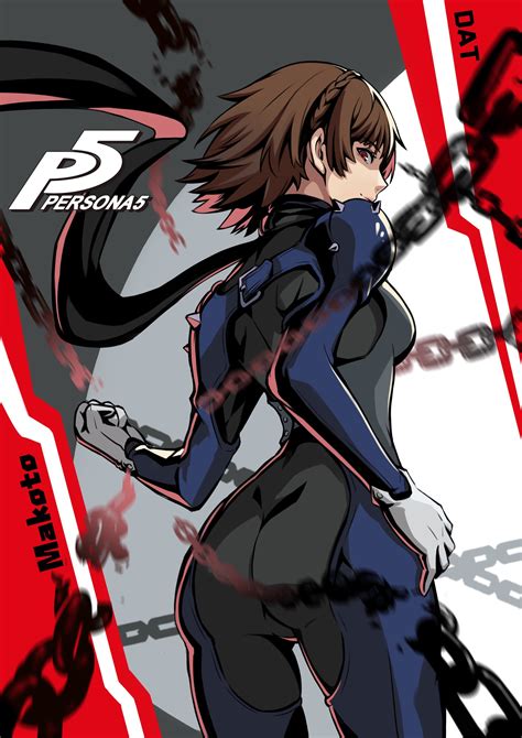 Makoto Art By Ffdart Rpersona5