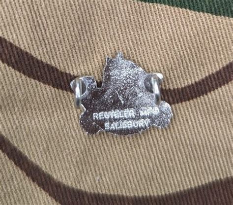 Rhodesian Army Grey Scouts Collar Badge 2nd Issue