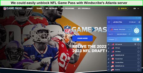 3 Free Vpn For Nfl Game Pass Outside Usa In 2023