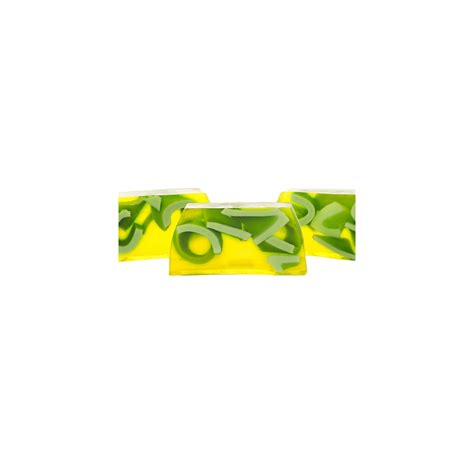 Citrus Flavoured Glycerine Soap Bar For Slicing