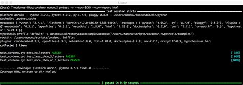 Using Pytest And Creating A Testing Coverage Report From It Theodore