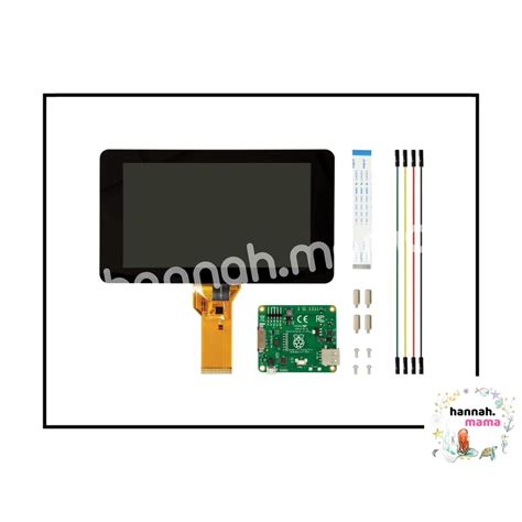 Raspberry Pi Official 7 Inch Capacitive Touch Screen LCD Shopee