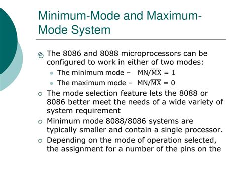 PPT The 8088 And 8086 Microprocessors PowerPoint Presentation Free