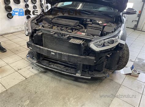 Сетка в бампер Kia Ceed RealZvuk