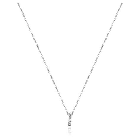 Roberto Coin Diamond Heart Necklace With Diamond Chain In 18 Karat