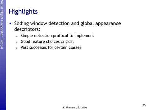 Ppt Visual Object Recognition Powerpoint Presentation Free Download Id 3864761