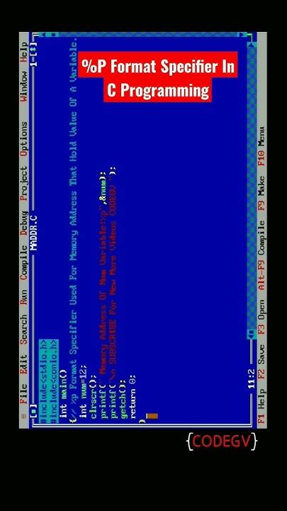 c programming format specifier in c shorts short viral youtube