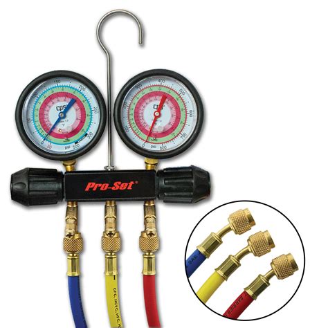 Cps Pro Set Workingman Manifold Set With 5 Hoses Mt2a7p5