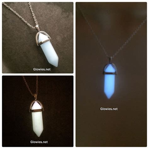 Glowies Glow Jewelry Art And Decor Glow Crystal Necklace