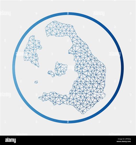 Santorini Icon Network Map Of The Island Round Santorini Sign With