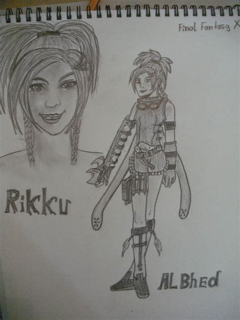 Rikku Al Bhed By Yaoimaus On Deviantart