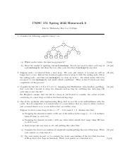 Hw6 Pdf CMSC 351 Spring 2022 Homework 6 Due By Wednesday Mar 9 At 11
