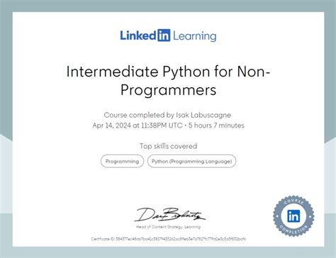 Isak Labuscagne On Linkedin Python