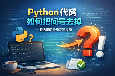 Python代码如何把问号去掉 Python代码如何把问号去掉