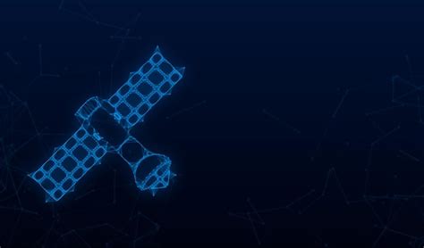 Le Satellite Satellites Artificiels En Orbite Autour De La Planète