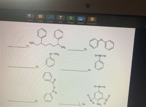 solved insert t text il table chart shape media comment нс