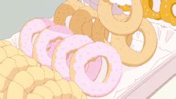 Homer Simpson Eating A Lots Of Donuts 