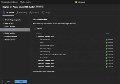 deploy an azure stack hci stretched cluster from wac