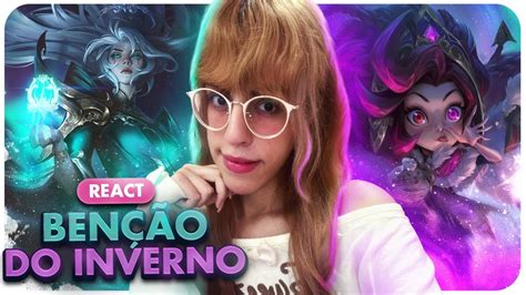 React Benção do Inverno LOL Lys YouTube