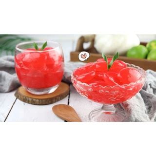 Jual Manisan Kolang Kaling Rasa Strawberry 1 Kg Shopee Indonesia