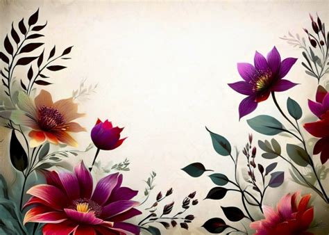 Flower Background Illustration Free Stock Photo Public Domain Pictures