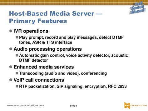 Ppt Understanding The Capabilities Of Host Media Processing