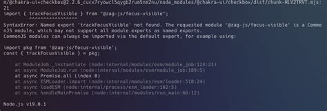 Chakra Cli Does Not Work With Esm Packages · Issue 6661 · Chakra Uichakra Ui · Github