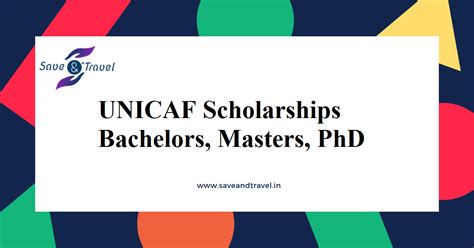 Unicaf Scholarship Bachelors Masters Doctoral