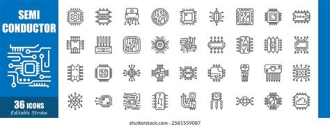 Semiconductor Icon 28932개가 넘는 로열티 프리 라이선스 대상 스톡 일러스트 및 그림 Shutterstock