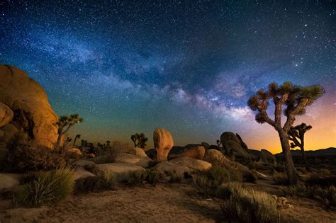 A Night In Joshua Tree California National Parks Joshua Tree