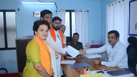 ठाणे डोंबिवलीतून महाविकास आघाडीचे उमेदवार दिपेश म्हात्रे यांनी भरला