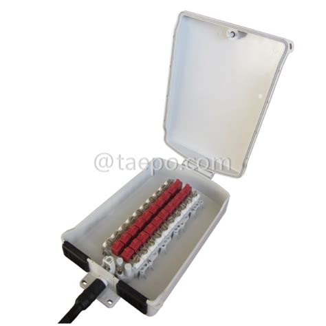 Outdoor 20 Pairs Terminal Box For Stub Module With Protection