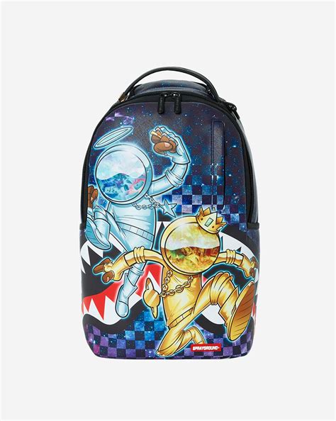 Sprayground Gold Backpack