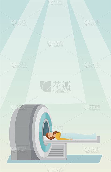 磁共振成像矢量图