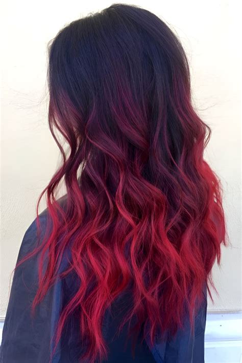 25 Irresistible Red Ombré Hair Ideas To Copy Asap Page 2 Of 2