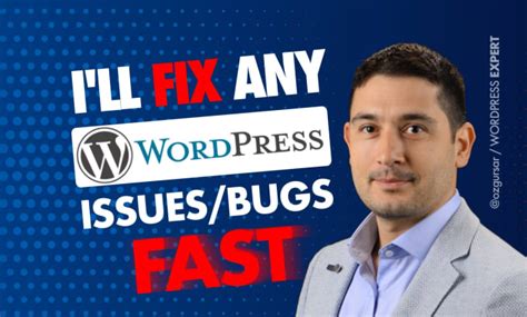 Fix Wordpress Errors And Issues Provide Ongoing Support By Ozgursar