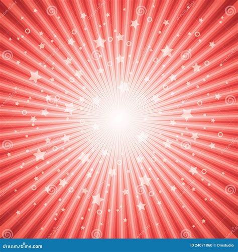 Vector Abstract Background Of Red Star Burst Stock Vector Illustration Of Design Texture