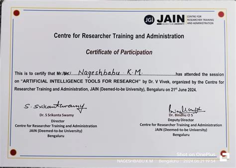 Nageshbabu K M Posted On Linkedin