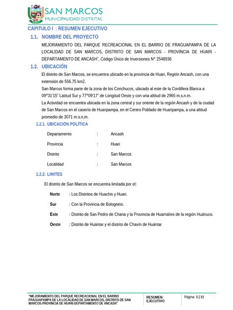 Resumen Ejecutivoprf Pdf Materiales De Construcción Ingeniería De Edificación