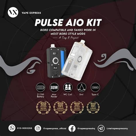 ‼️🔥ready Stock 🔥‼️ ⛓ ️pulse Vape Express Krubong Hq