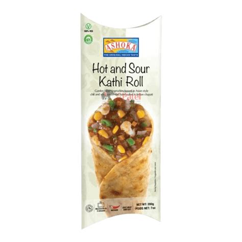 Hot And Sour Kathi Roll 200gm Marché Patel
