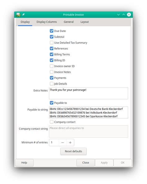 Payment Routing GnuCash