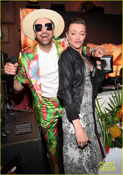Photo Katie Cassidy Stephen Huszar Cozy Up Malibu Rum Party Pics 18
