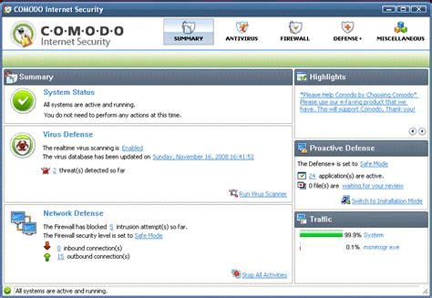 download kumpulan software comodo internet security 3 12