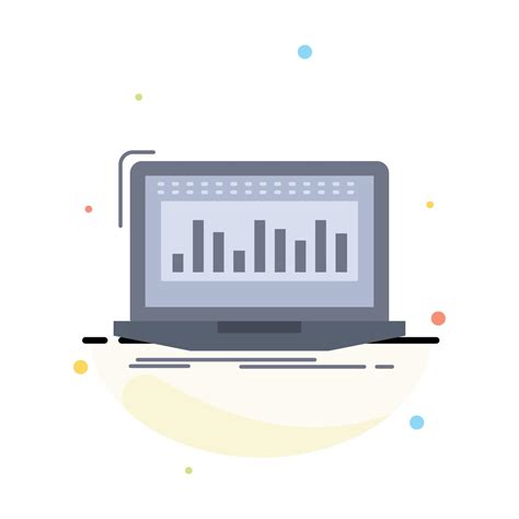 Data Financial Index Monitoring Stock Flat Color Icon Vector 13548228 Vector Art At Vecteezy