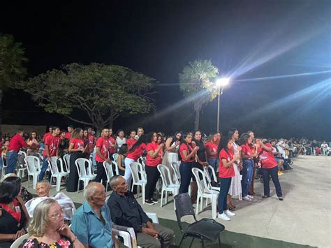 GILBUÉS CELEBRA DIVINA PASTORA A PRESENÇA DE DOM MARCOS TAVONI