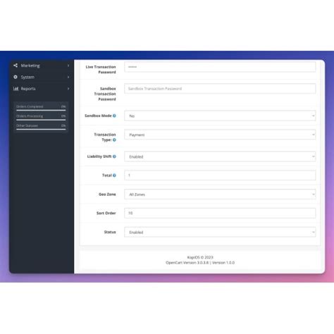 Opencart National Australia Bank Nab