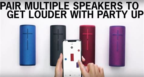 How To Connect Ue Boom Speakers Together