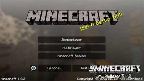 Better Gui Resource Pack Mc Mod Net